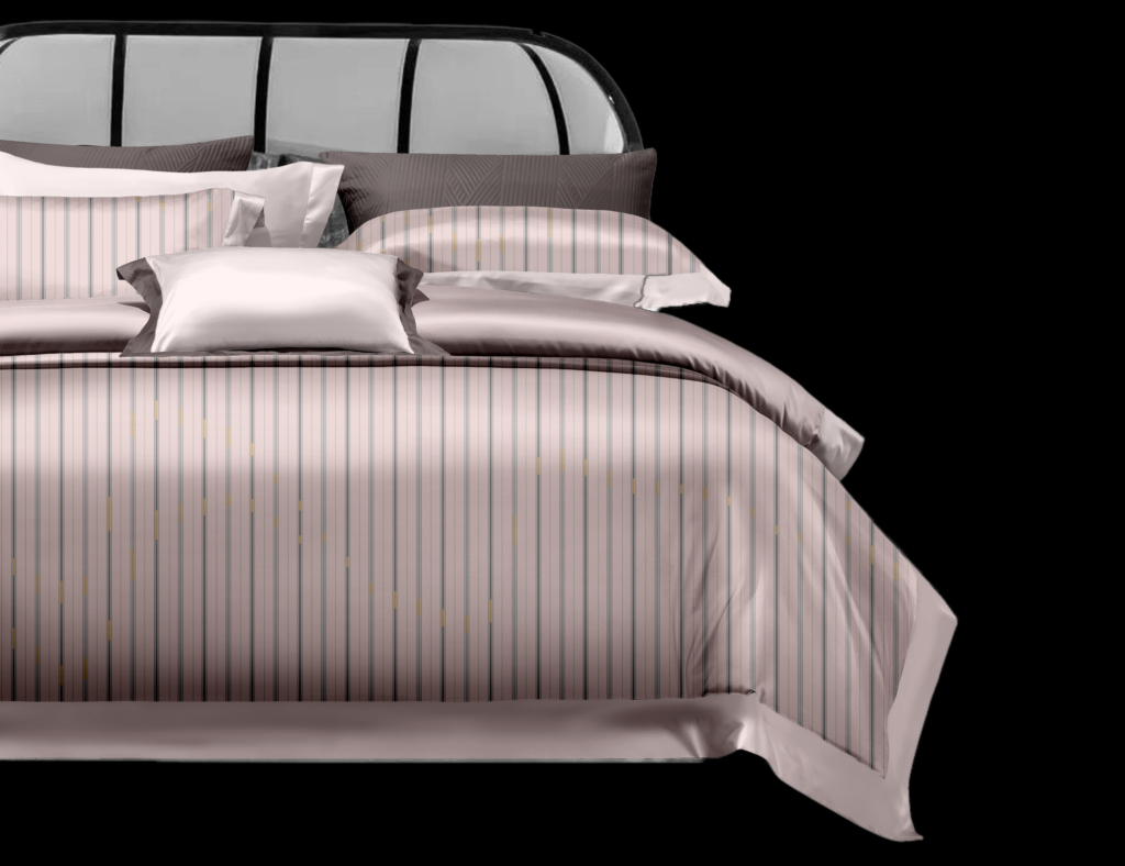 Áprentað satín – Hágæða rúmföt